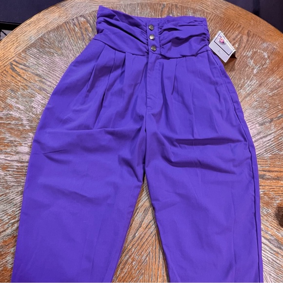 Vintage | Pants & Jumpsuits | Vintage 8s Grape Purple Pants Ultra High ...